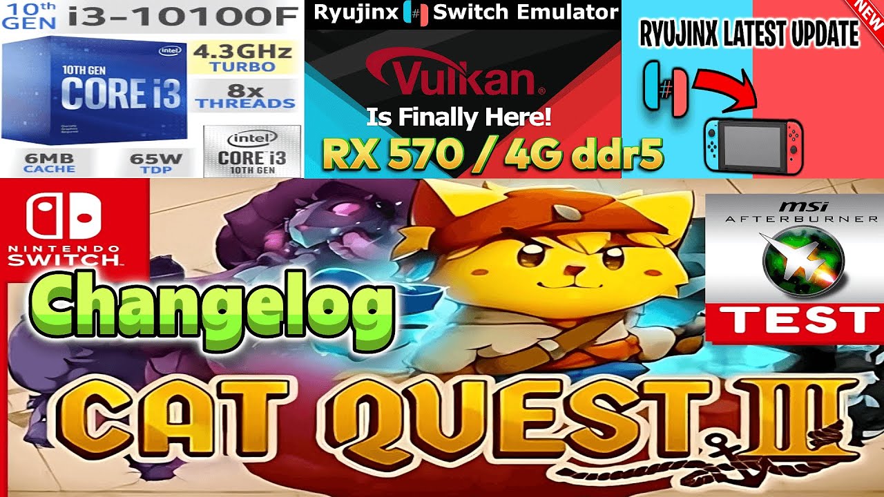 Cat Quest III Ryujinx 1.1.1375 + Changelog GRAN JUEGO DE ACCION MUNDO ...