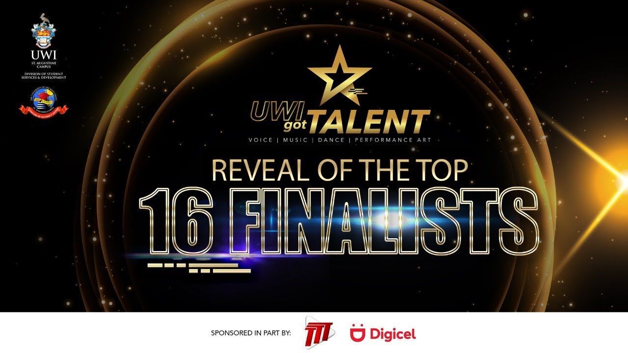 UWI got Talent- Reveal of the Top 16 Finalists - YouTube