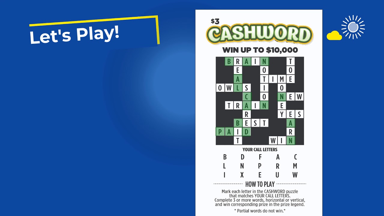 How to play the Fast Play Game CASHWORD - YouTube