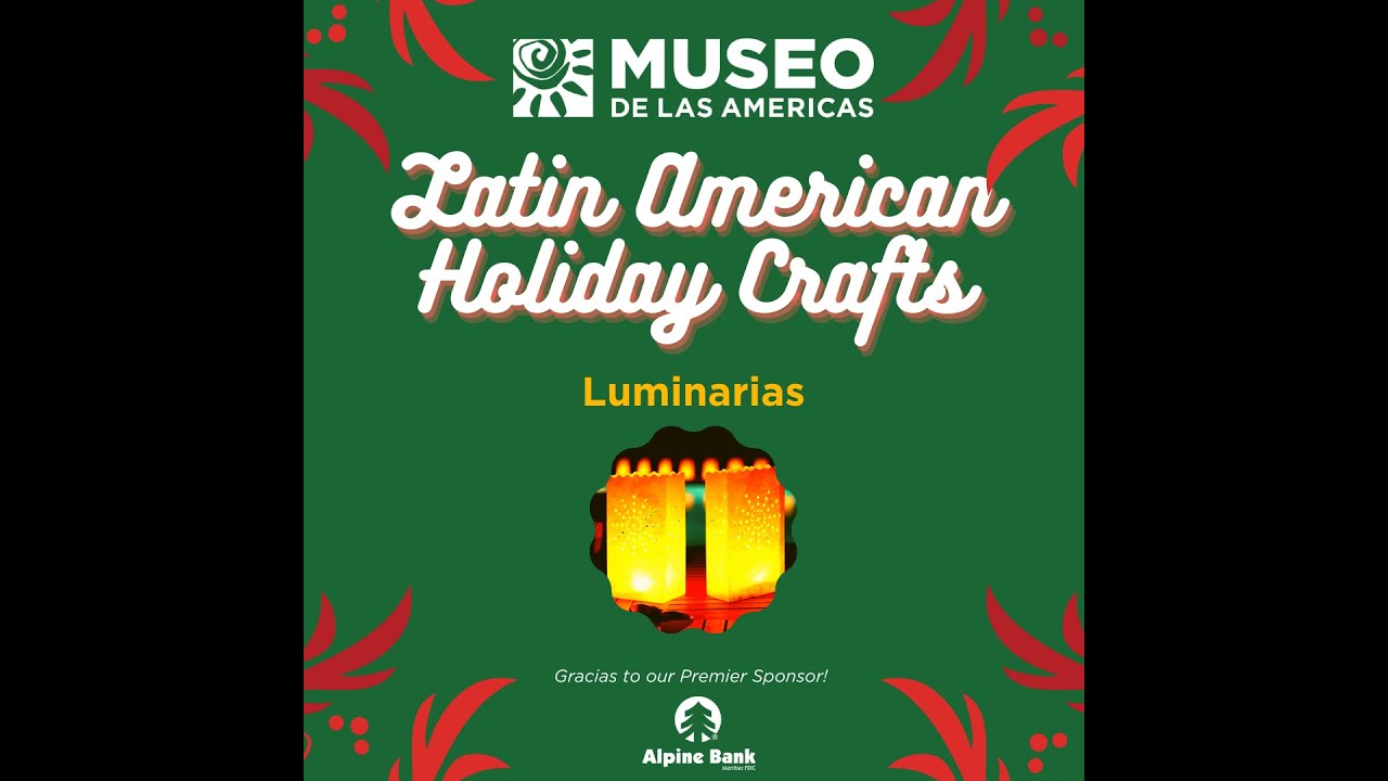 Latin American Holiday Crafts: Luminarias - YouTube