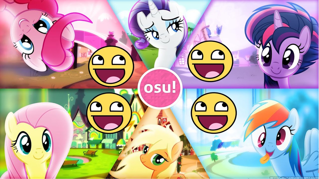 My Little Pony Osu! Beatmap Showcase #2 - YouTube