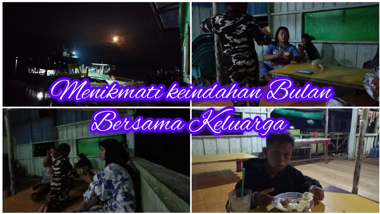 Makan² Bersama Keluarga di tepi sungai Kuala Buayan - YouTube