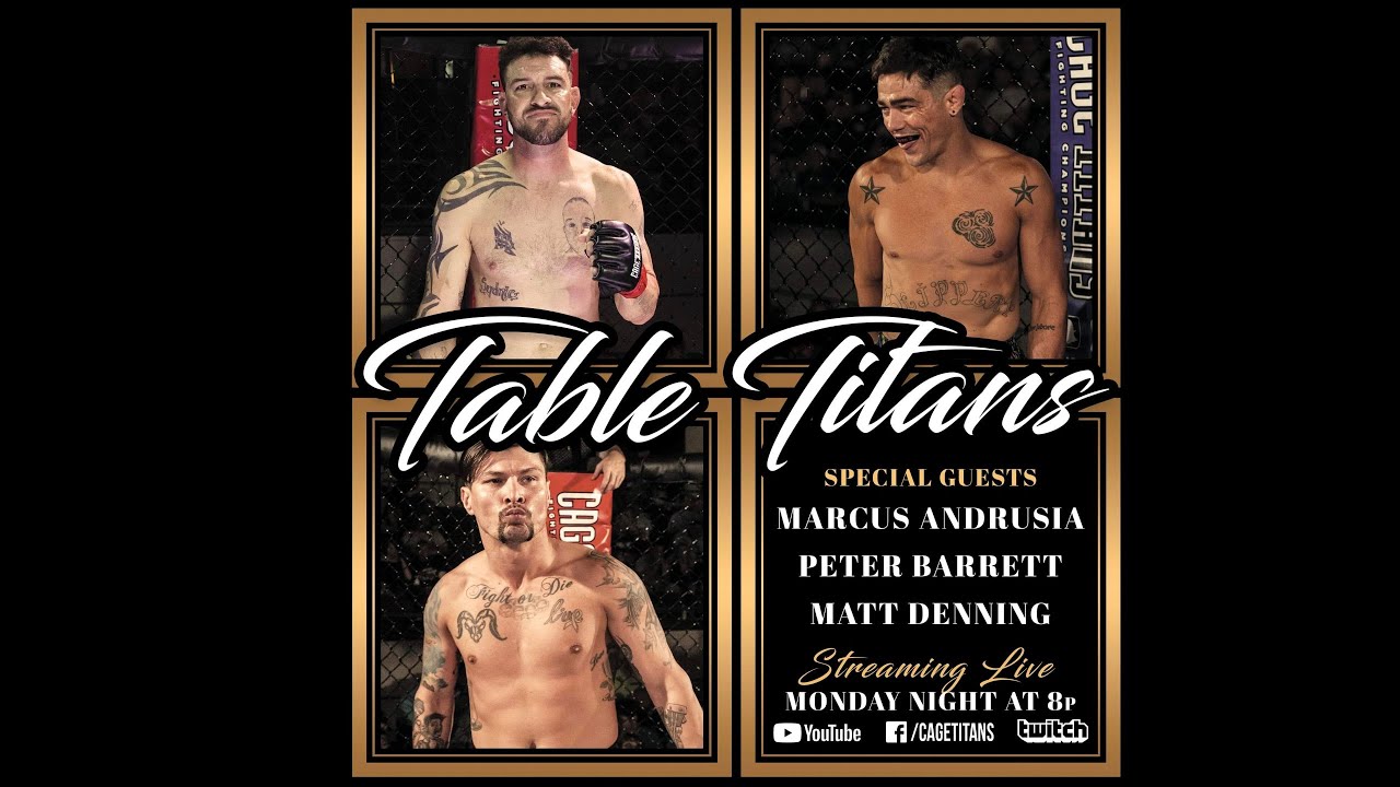 Table Titans 12/5 | "Slippery" Peter Barrett, Matt Denning & Marcus ...