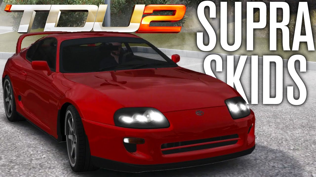 TOYOTA SUPRA SKIDS FOR THE KIDS! | TEST DRIVE UNLIMITED 2 MODS (TDU2 ...