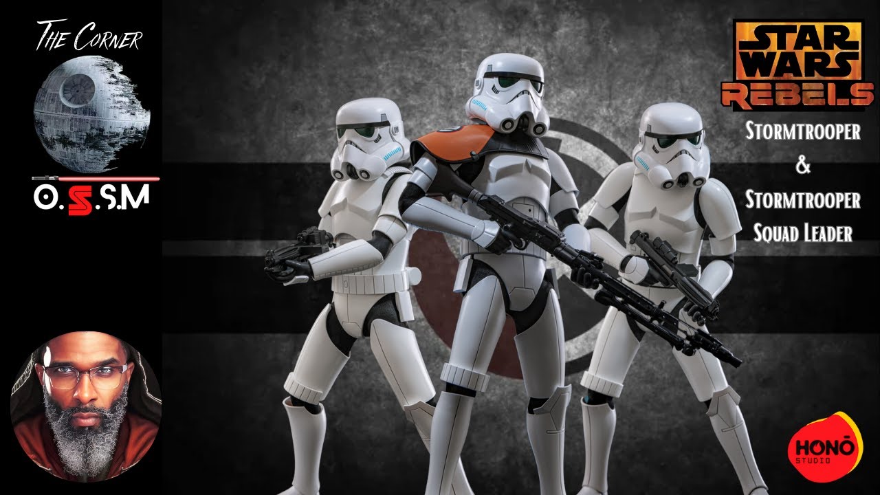 THE CORNER: HONO STUDIOS / STAR WARS REBELS STORM TROOPER & SQUAD LEADER ANIMATED 1/6 SCALE ...