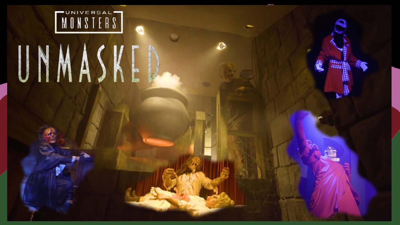 Universal Monsters: Unmasked Haunted House | Halloween Horror Nights ...