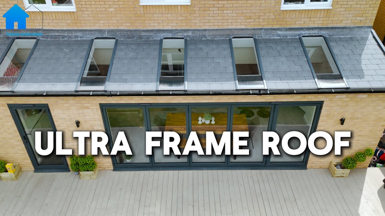 Ultra frame home roof Extension - YouTube