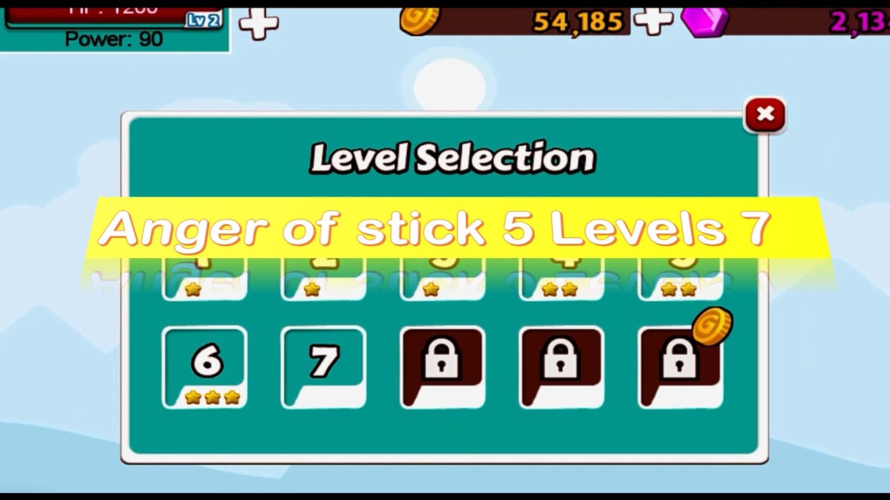 Sambok Game 101 // Anger // Stick5 // Anger of stick 5 Level 7- Ep03 ...