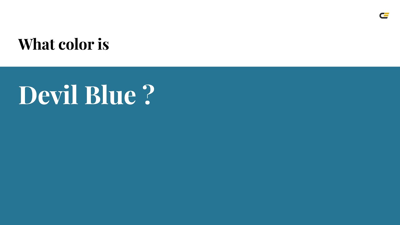 Devil Blue color #277594 hex color - Blue color - Warm color 277594 ...