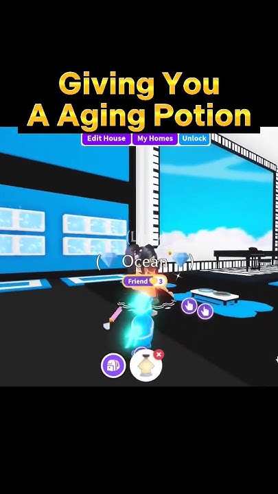 How To Get The New Adopt Me Aging Potion - YouTube