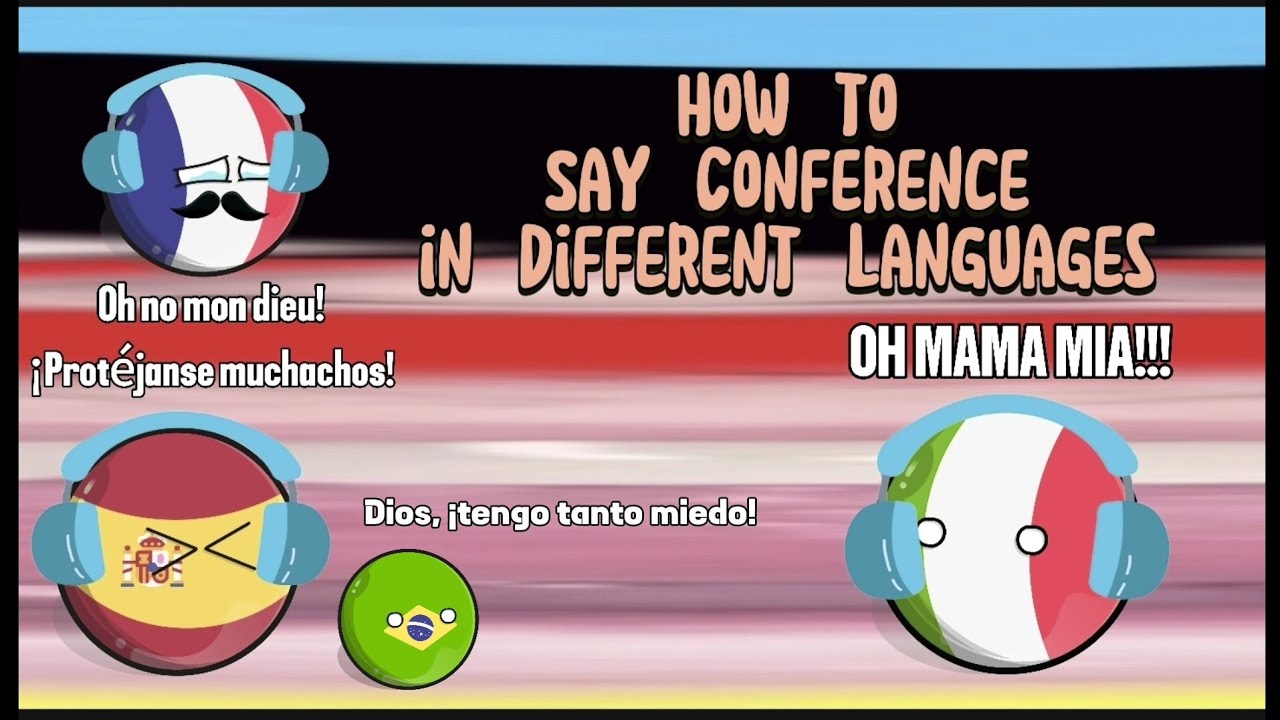 How to say Conference in Different languages | Greece got messed up ...