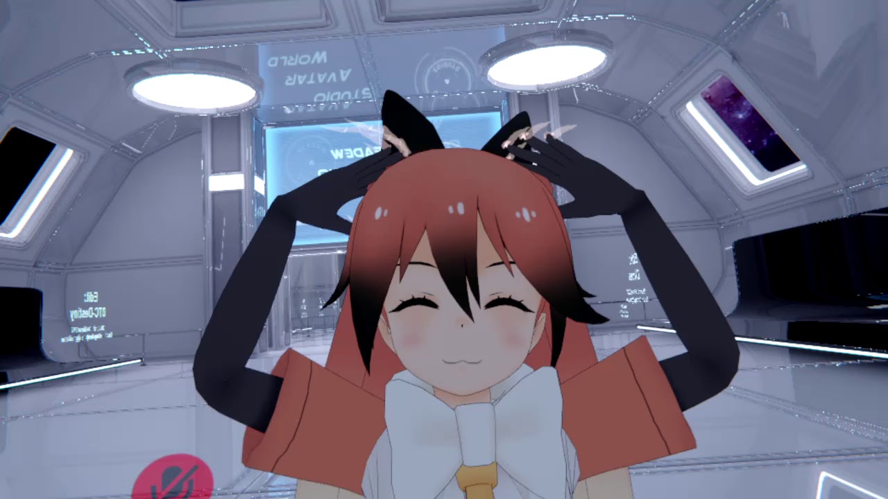 kita kitsune(ezo red fox) in VRChat - YouTube
