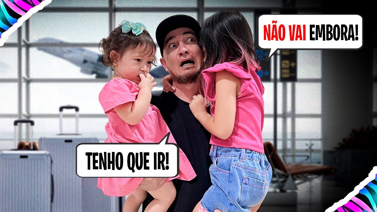 O PAPAI FOI EMBORA!!! | YU e FAMÍLIA - YouTube