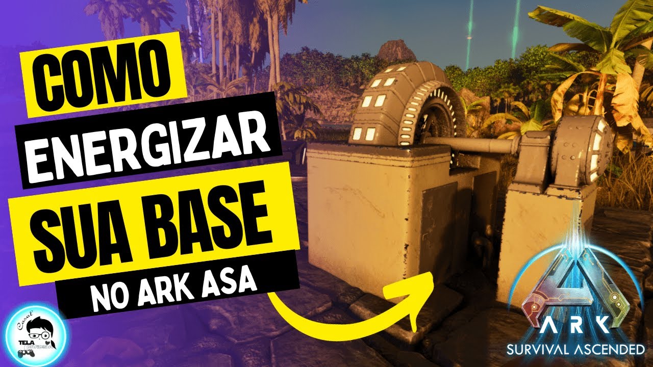 MUDOU E FICOU INCRIVEL DEMAIS A ENERGIA DO GERADOR EM ARK ASCENDED E ...