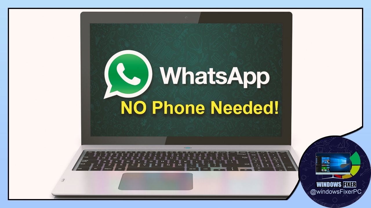 Stay Connected on WhatsApp PC: No Phone Needed! - YouTube