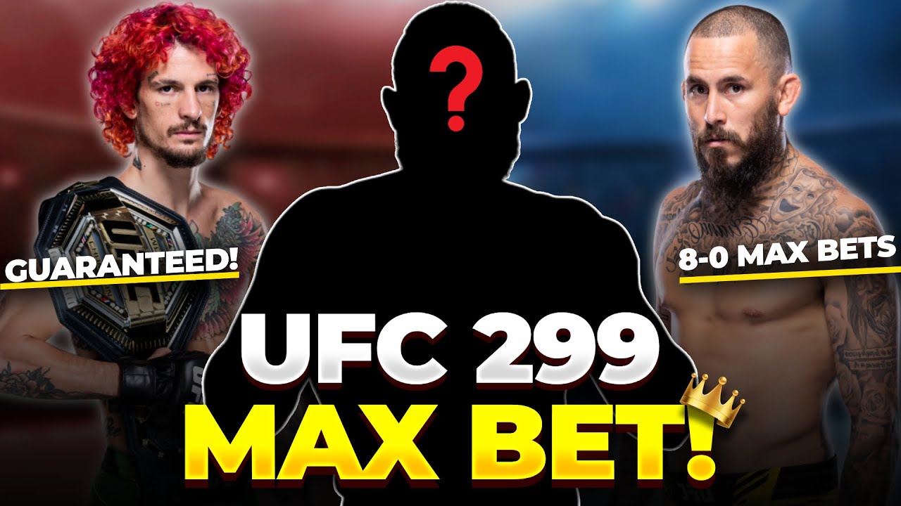 My guaranteed max bet for UFC 299, along with betting analysis and tips ...