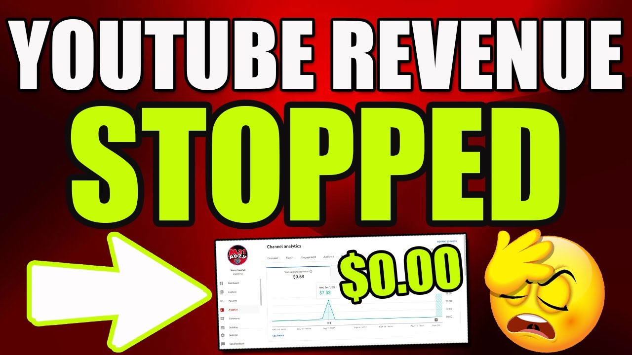 STOPPED YOUTUBE REVENUE NOT UPDATING | FREEZE REVENUE | HOW TO SOLVE | MADZY21 - YouTube