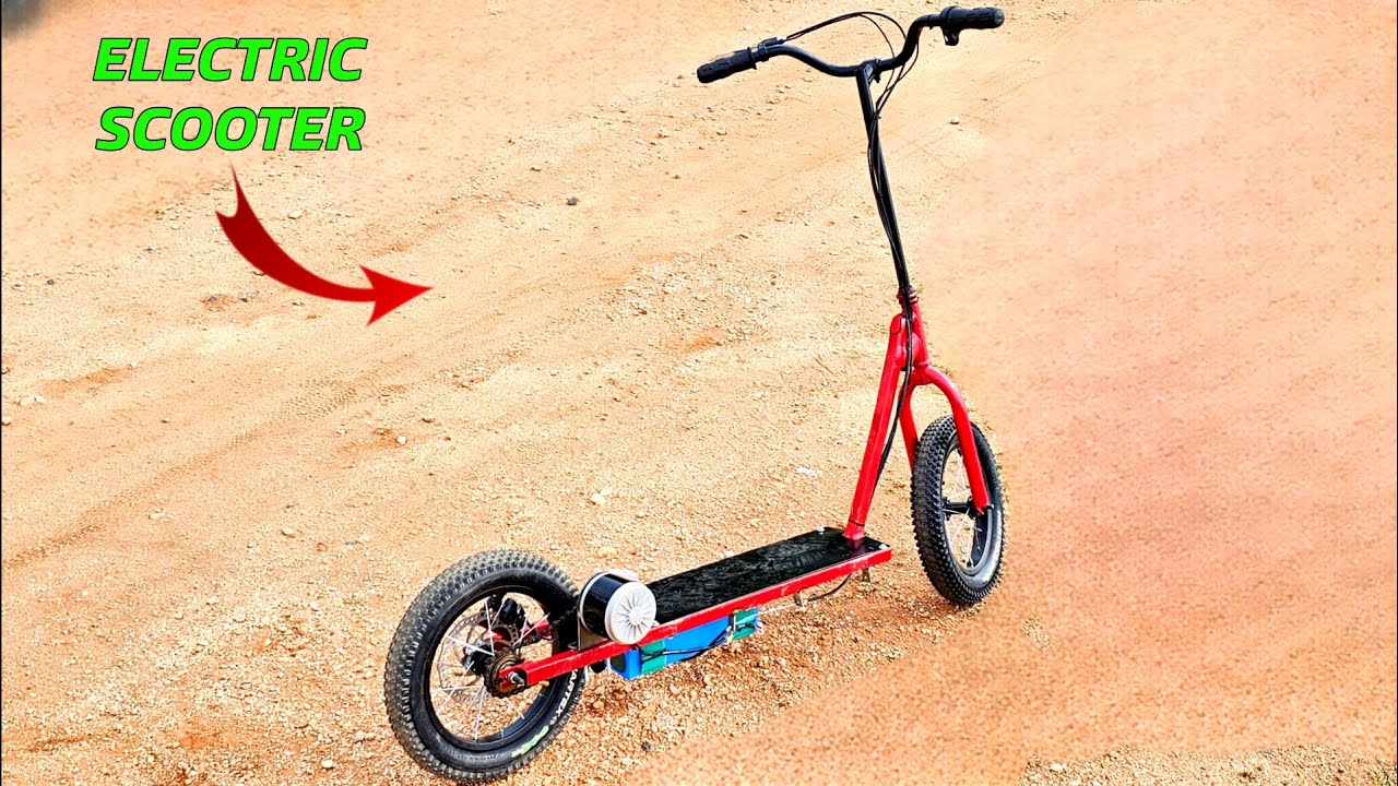 Making DIY Electric Scooter - YouTube