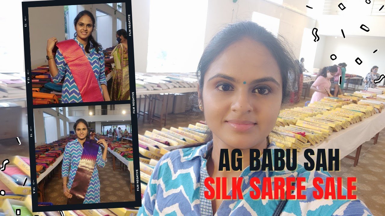 AG Babu Sah Silk saree sale | Silk sarees | Kanchipuram silk saree sale ...