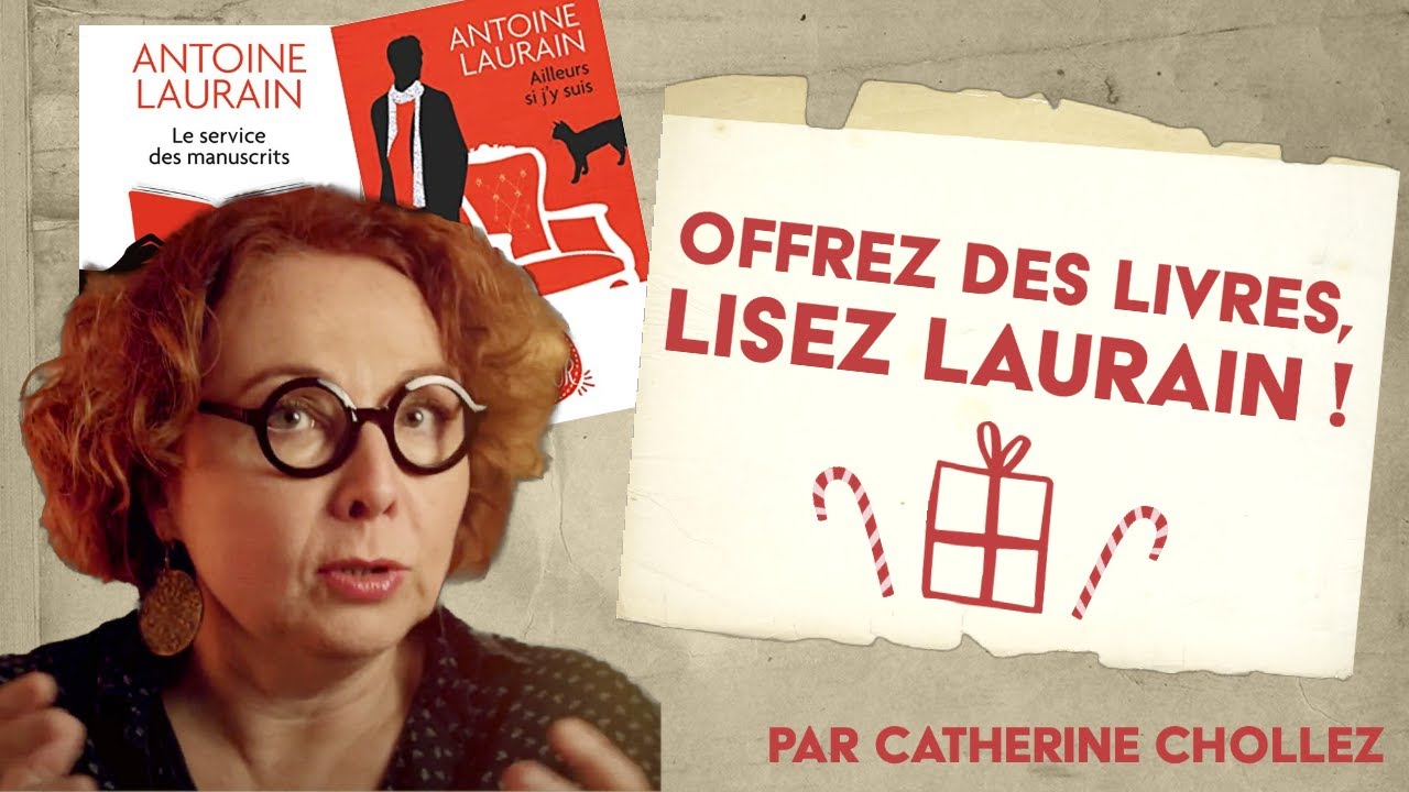 Offrez des livres, lisez Laurain ! - YouTube