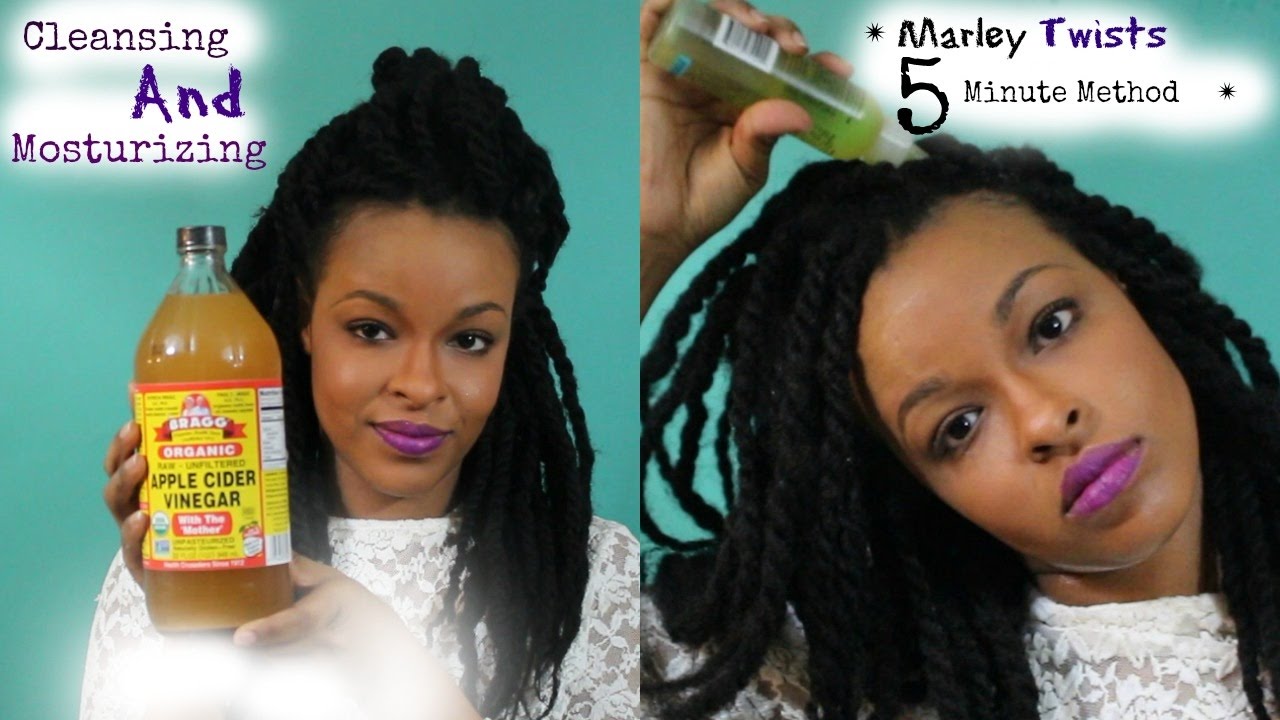 How to Clean Scalp with Braids or Twists - YouTube