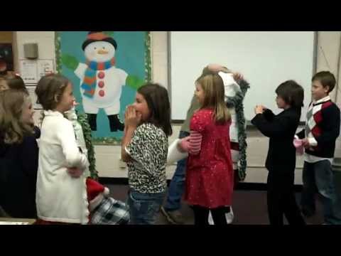Snowman Wrap Game... - YouTube