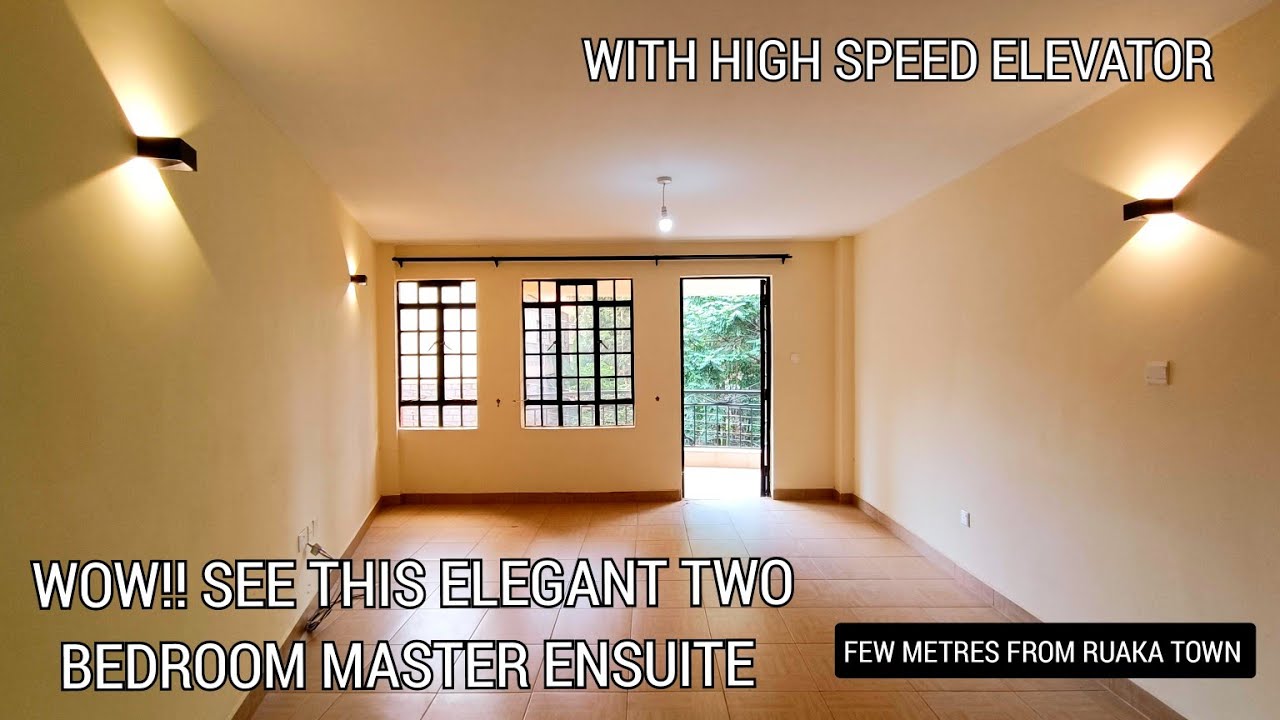 Ruaka two bedroom master ensuite apartment to let, metres away from Two ...
