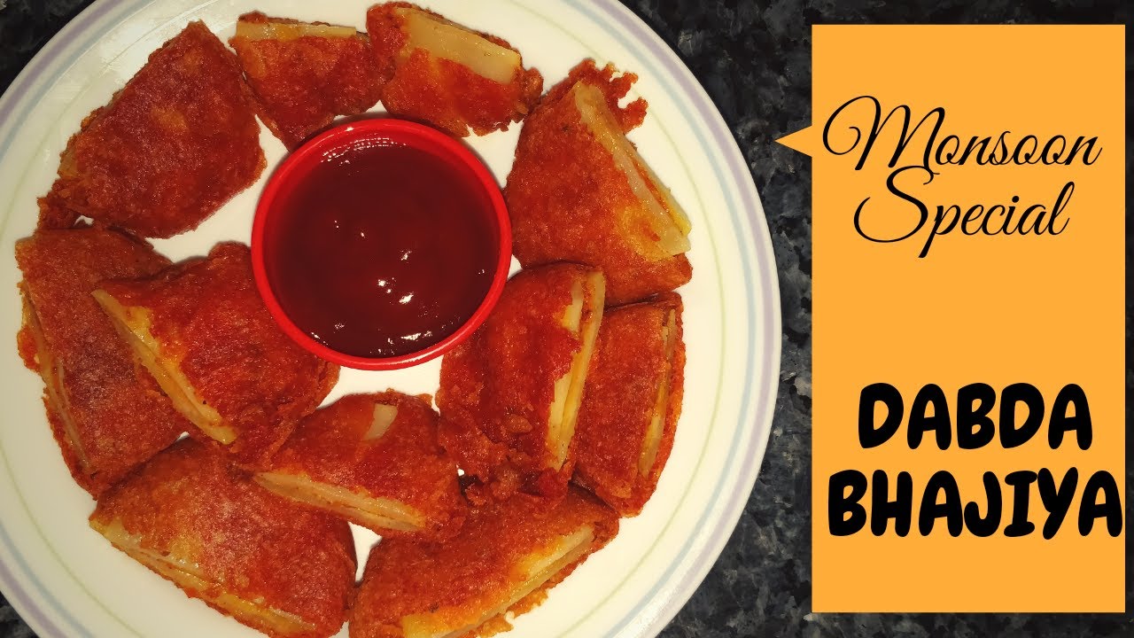 બટાકા ના મસાલેદાર દાબડા ભજીયા / Best Dabda Bhajiya recipe / Stuffed ...