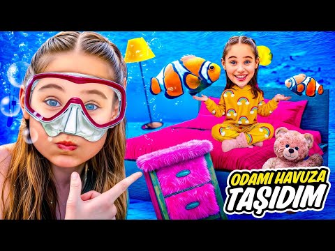 ELİF SİNEM ODASINDAKİ EŞYALARI BALKONDAN HAVUZA ATTI ‼️