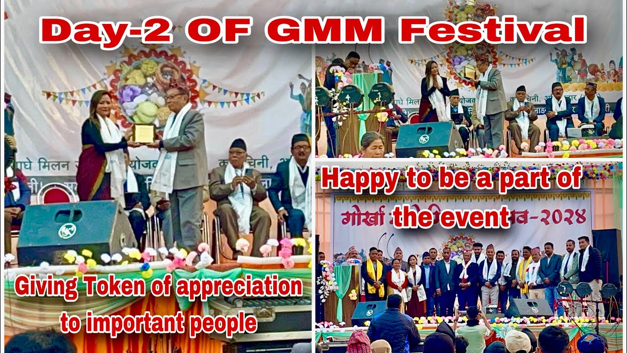 GMM Festival | Giving Token Of Appreciation To Important People | Happy ...