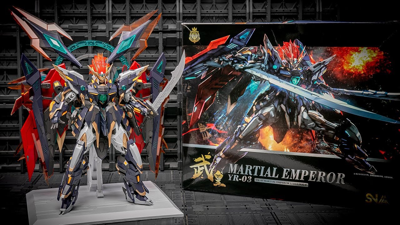 รีวิวประกอบต่อดิบ Martial Emperor SNAA 1/100 YR-03 หุ่นจีนงานคมบาดใจ ...