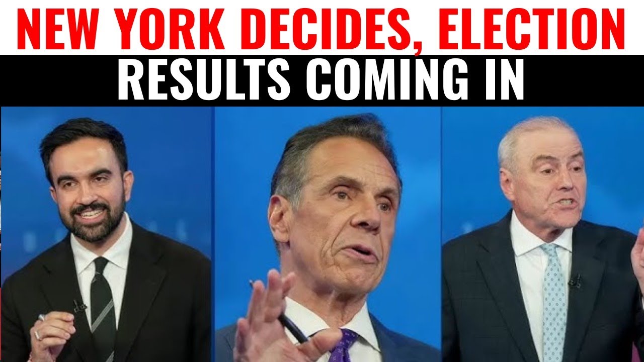 NYC ELECTION 2025 LIVE: Mayoral Election Results Coming In | Who Will ...