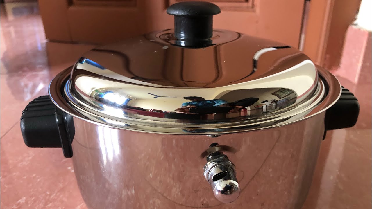 Flat milk cooker - YouTube