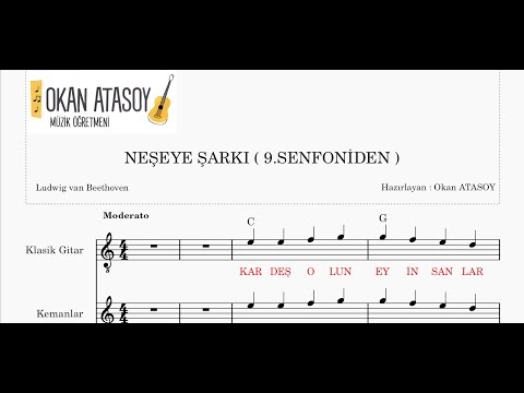 NEŞEYE ŞARKI ( 9 SENFONİDEN  )  SÖZLERİYLE