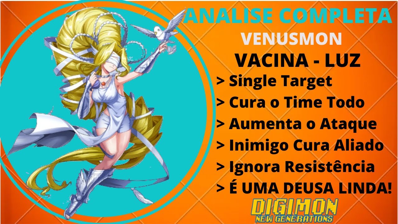 Análise VENUSMON: A Deusa do Amor - Digimon New Century #129 - YouTube