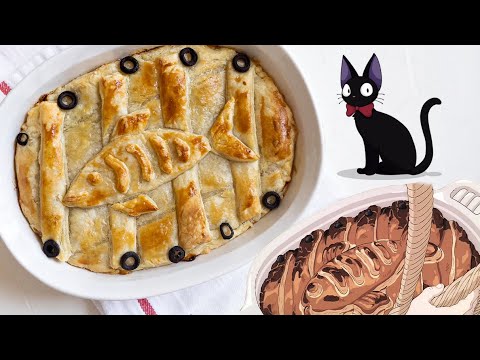 HOW TO MAKE Herring & Pumpkin Pie (Kiki's Delivery Service)! // Anime ...
