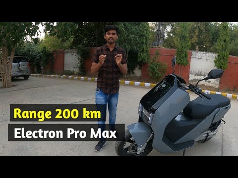 200 km Range Electron Pro Max Electric Scooter , Next leval features ...