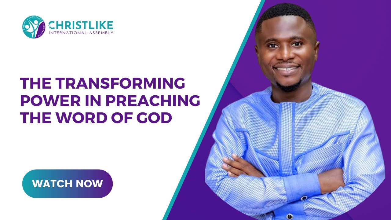 THE TRANSFORMING POWER IN PREACHING THE WORD OF GOD || SUNDAY SERVICE ...