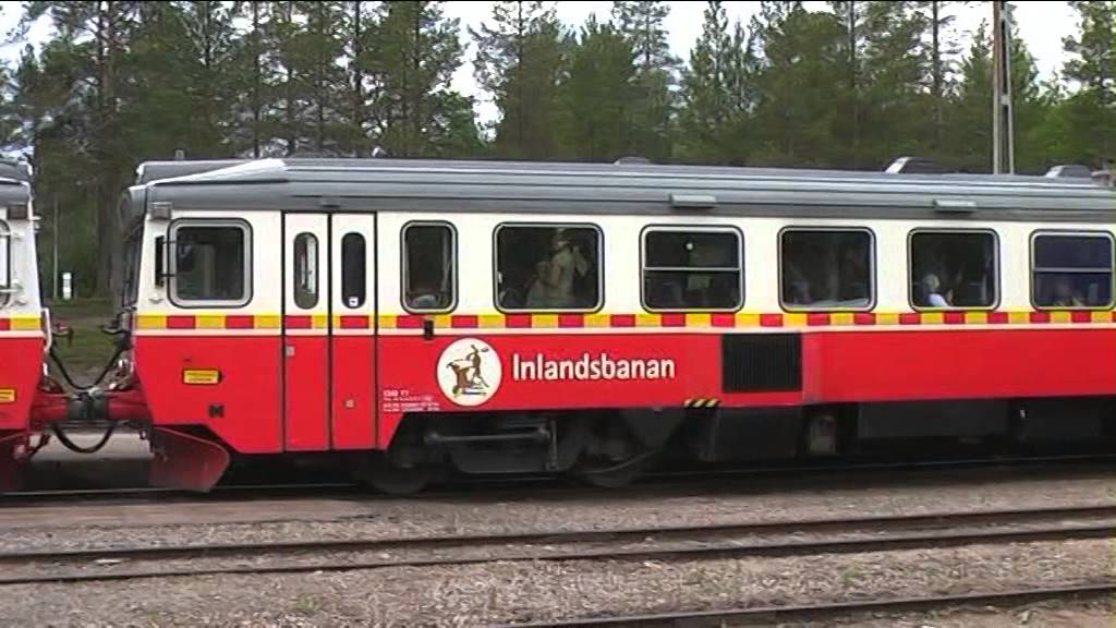 Inlandsbanan, a scenic railroad in Sweden 2007 - YouTube
