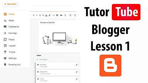 Blogger Tutorial Series - YouTube