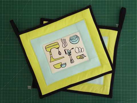 How to make a Pot Holder - YouTube