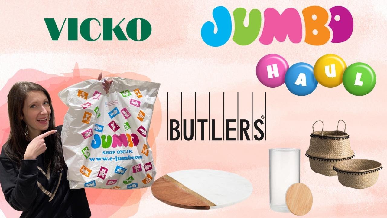 HAUL | ΟΡΓΑΝΩΣΗ ΣΠΙΤΙΟΥ | JUMBO, VICKO & BUTLERS - YouTube