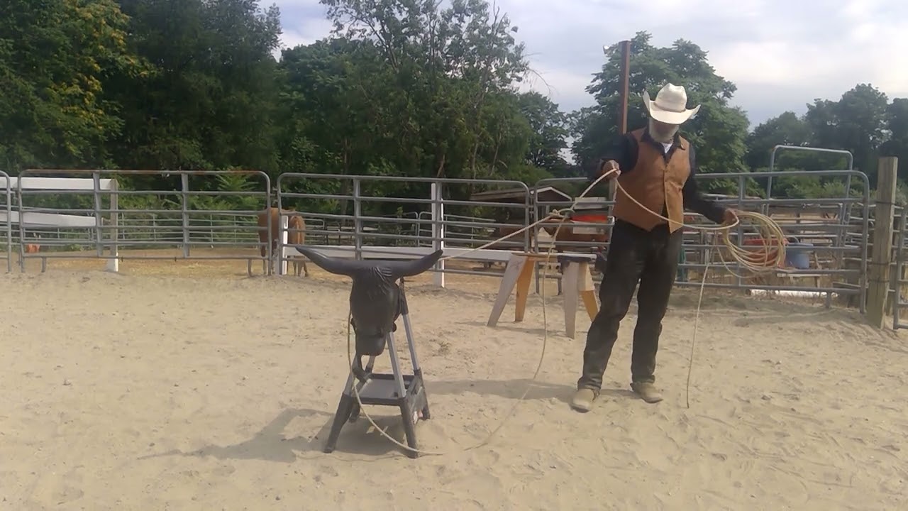 "Team Roping" Headshot. Simplified, without all the fuss! - YouTube