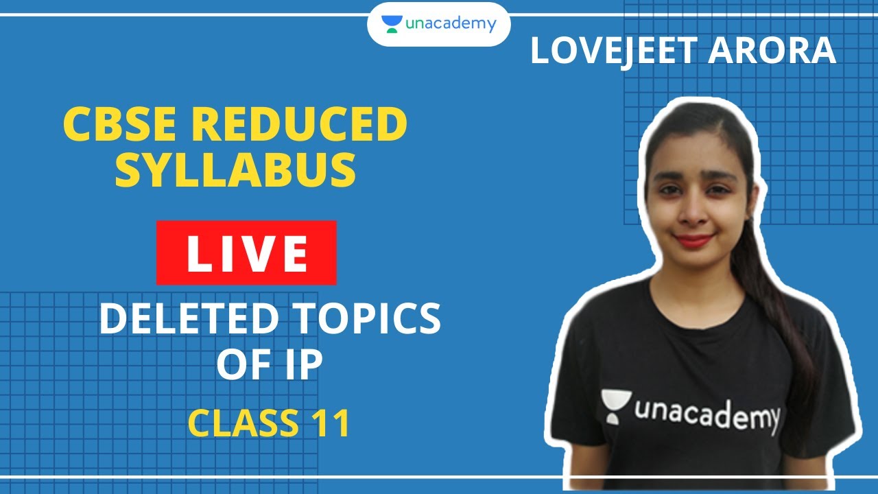 CBSE Syllabus Reduced Deleted Topics Of IP For Class 11 YouTube cbse-syllabus-reduced-deleted-topics-of-ip-for-class-11-youtube