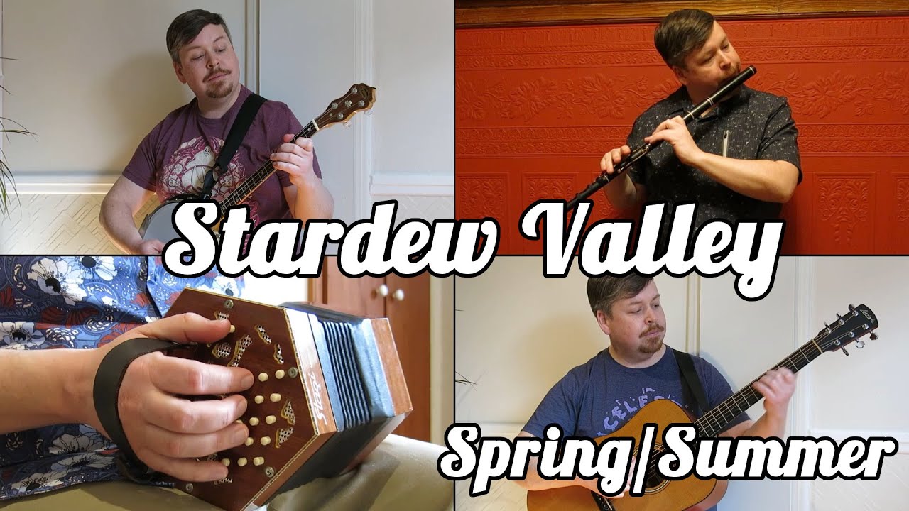 Growing Seasons - Stardew Valley Spring/Summer Acoustic Cover - YouTube