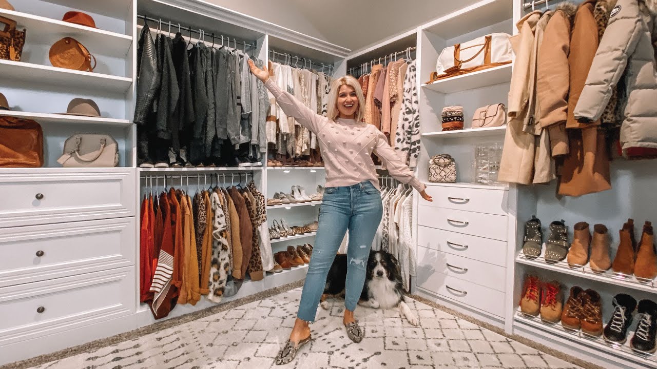 MY NEW CLOSET REVEAL... - YouTube