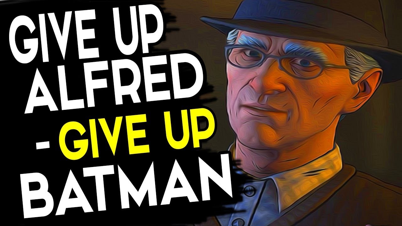 GIVE UP BATMAN or GIVE UP ALFRED - Batman Season 2 Episode 5 Same ...