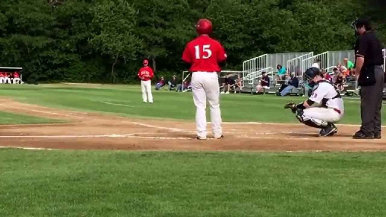 Jeremy Martinez infield RBI ground-out, Cape Cod Baseball League, June ...