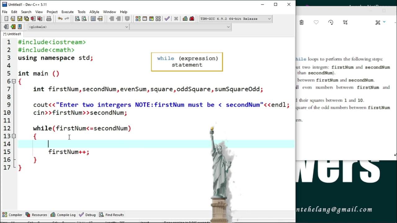 C++ multi WHILE LOOP program. - YouTube