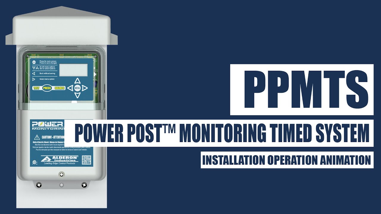 Power Post Timed Dose - Installation Operation Animation - YouTube